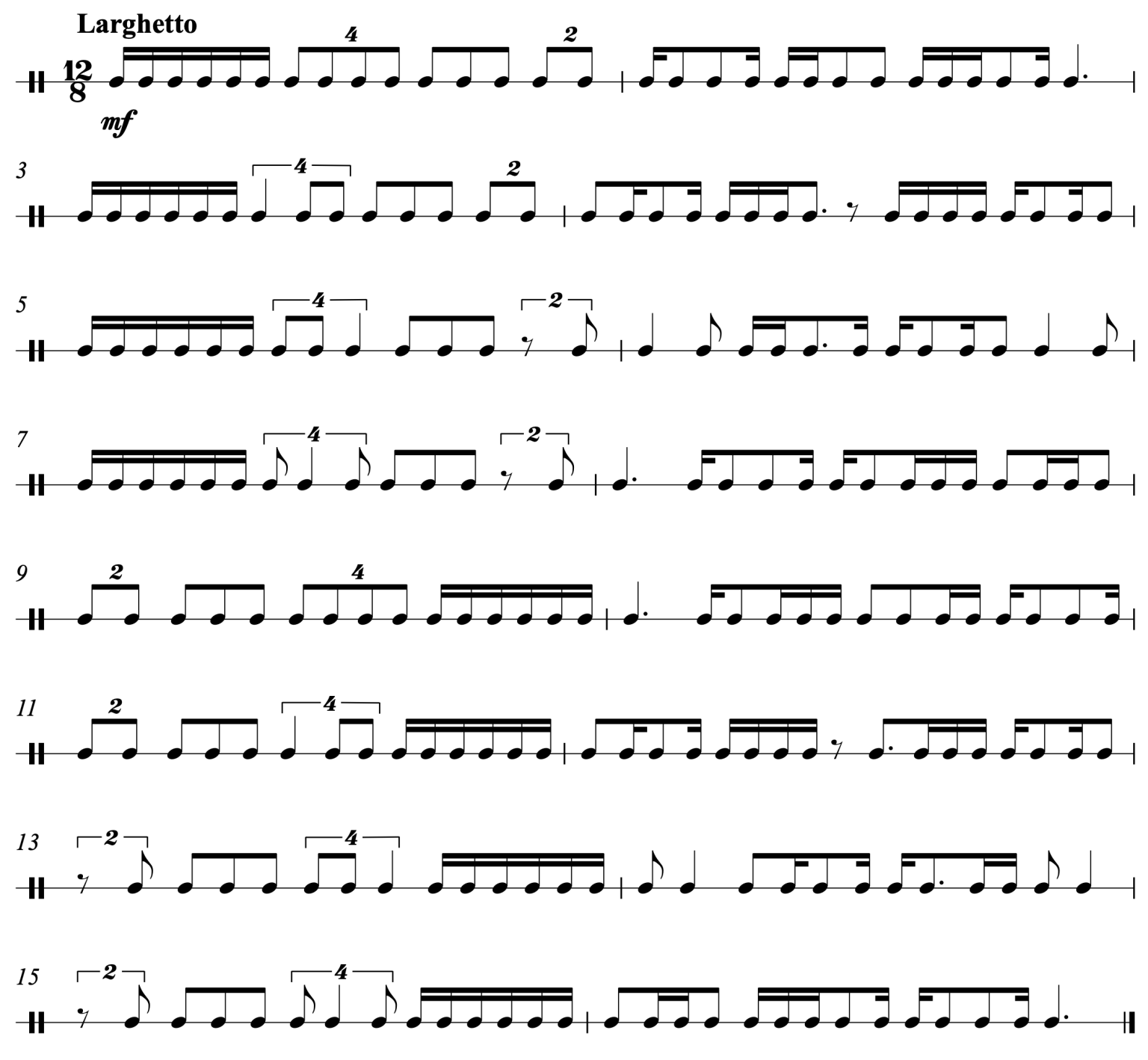 Chapter 11: Compound Meter—duplets and quadruplets – The Rhythm and ...