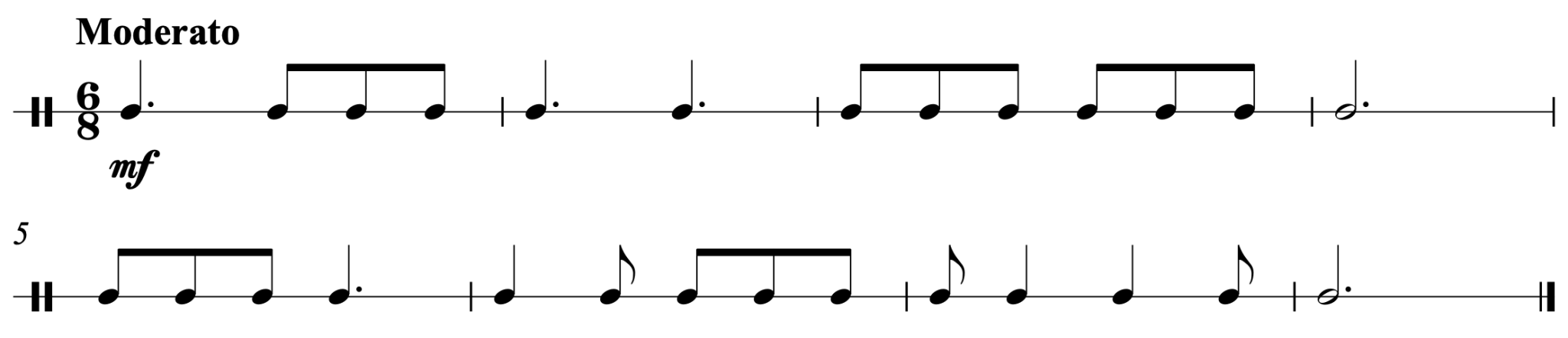 Chapter 2: Introduction to Compound Meter – The Rhythm and Meter Compendium