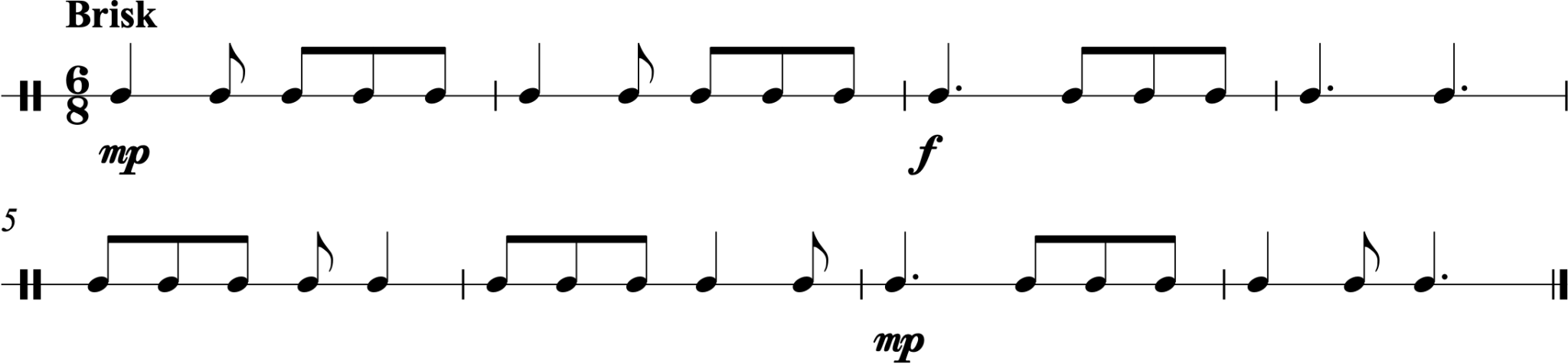 Chapter 2: Introduction to Compound Meter – The Rhythm and Meter Compendium