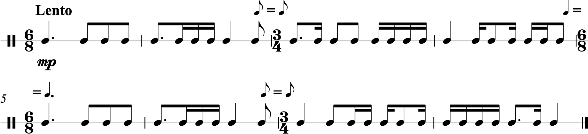 Chapter 23: Metric Modulation – The Rhythm and Meter Compendium