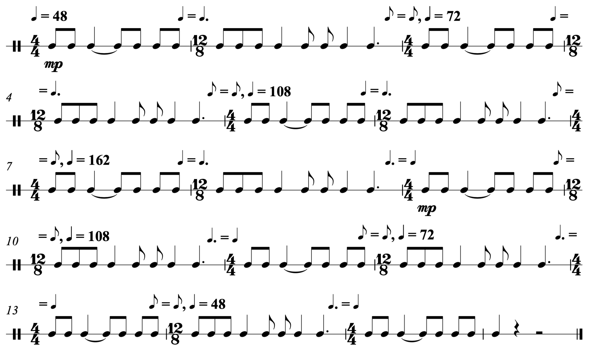 Chapter 23: Metric Modulation – The Rhythm and Meter Compendium