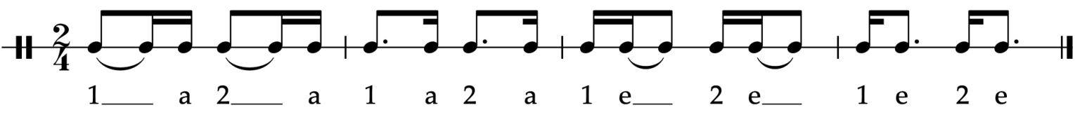 Chapter 6: Simple Meter—dotted eighth notes – The Rhythm and Meter ...